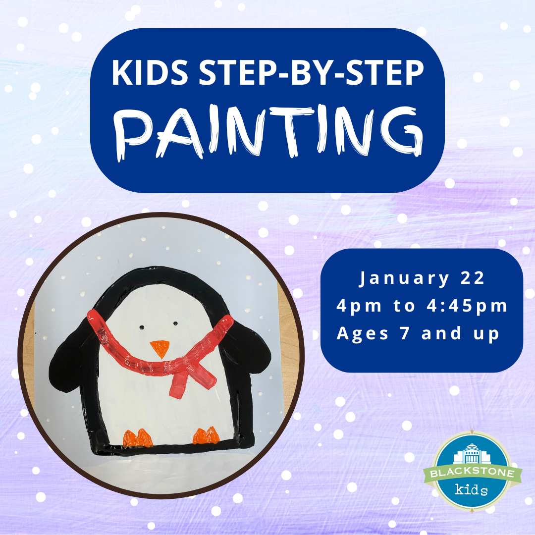 Kids Step-by-step Painting for ages 7 and up | Blackstone Library